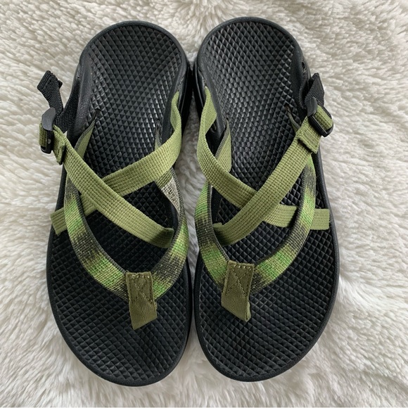 Chaco | Shoes | Chaco 6 Green Sandals | Poshmark